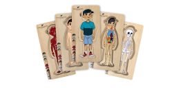 Discoveroo 5 Layer Body Puzzle - Boy